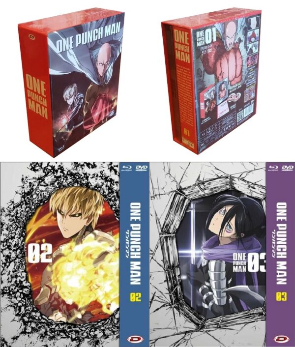 ONE PUNCH MAN - BOX PRIMA SERIE COMPLETA - LIMITED EDITION - BLU-RAY ...